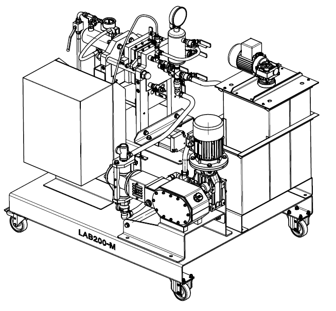 LAB200-CEFS | Lab Filter-Press