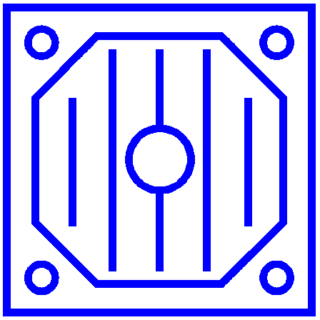 Plates for filter press - Lab Filter-Press