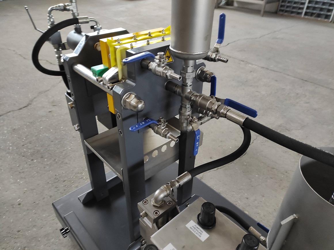 Pilot Filterpress for Laboratory, Small productions | Lab Filter-Press