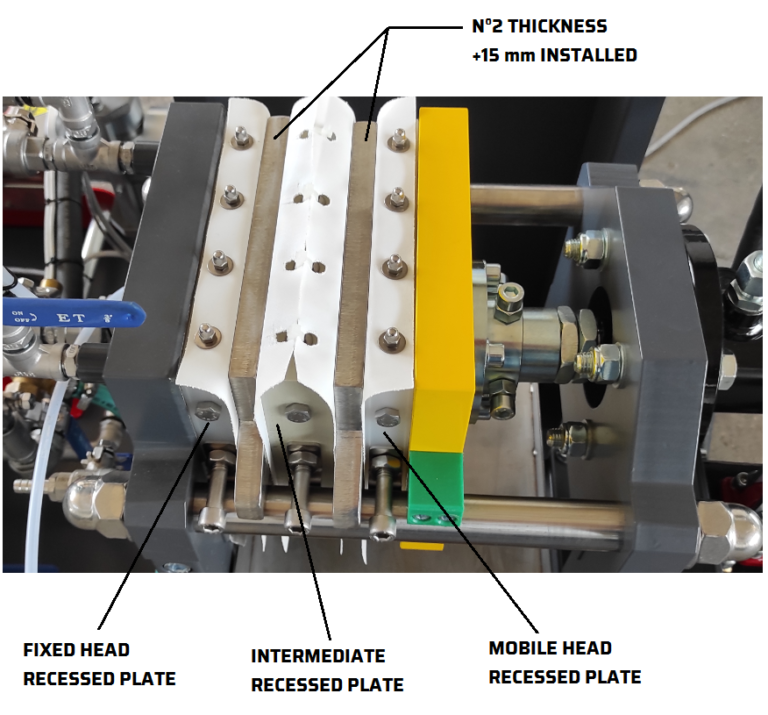 Plates for filter press - Lab Filter-Press