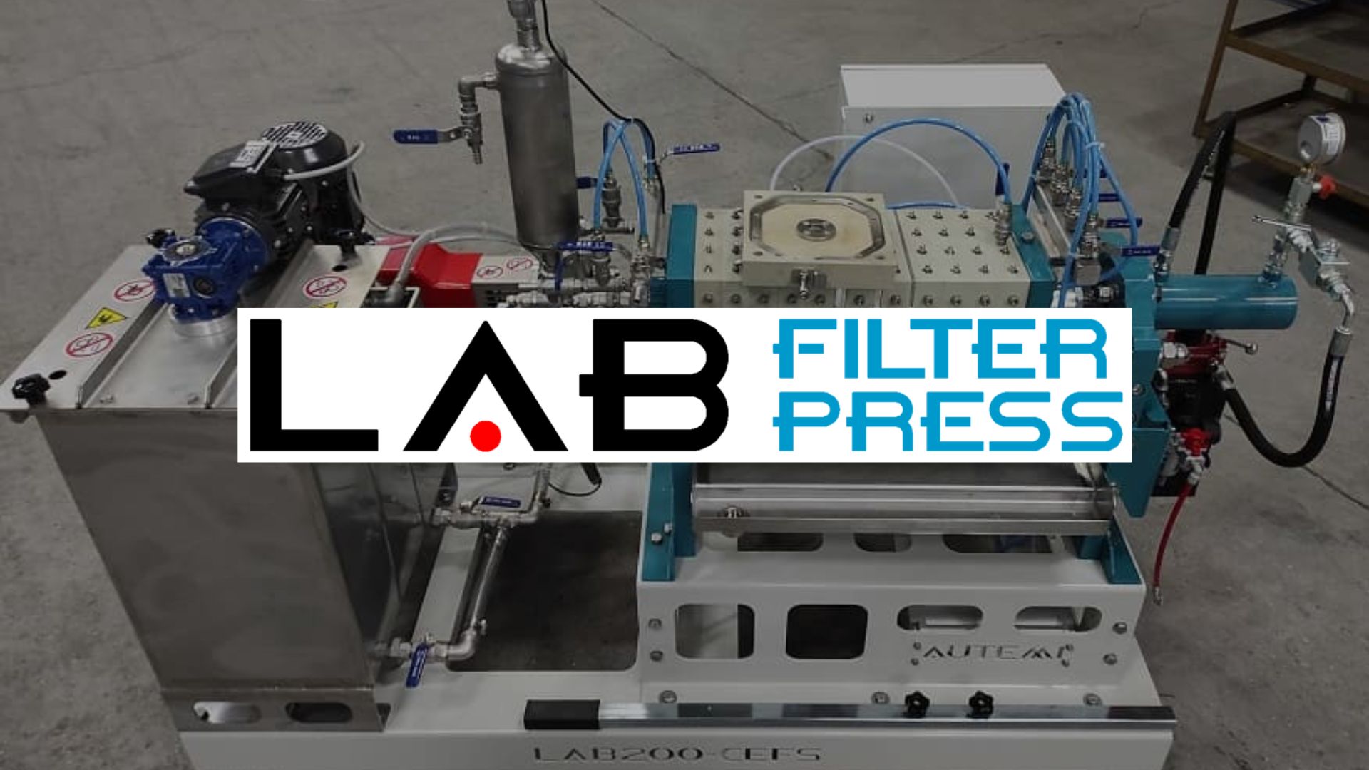 Pilot Filter press for Laboratory, Small productions | Lab Filter-Press